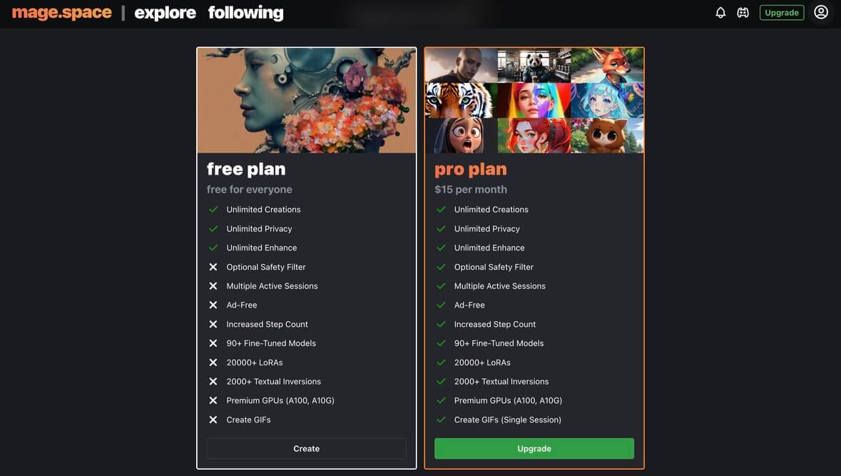 mage.spaceの使い方！無料モデルとプロンプト（呪文）例、課金、著作権について解説！ | romptn Magazine