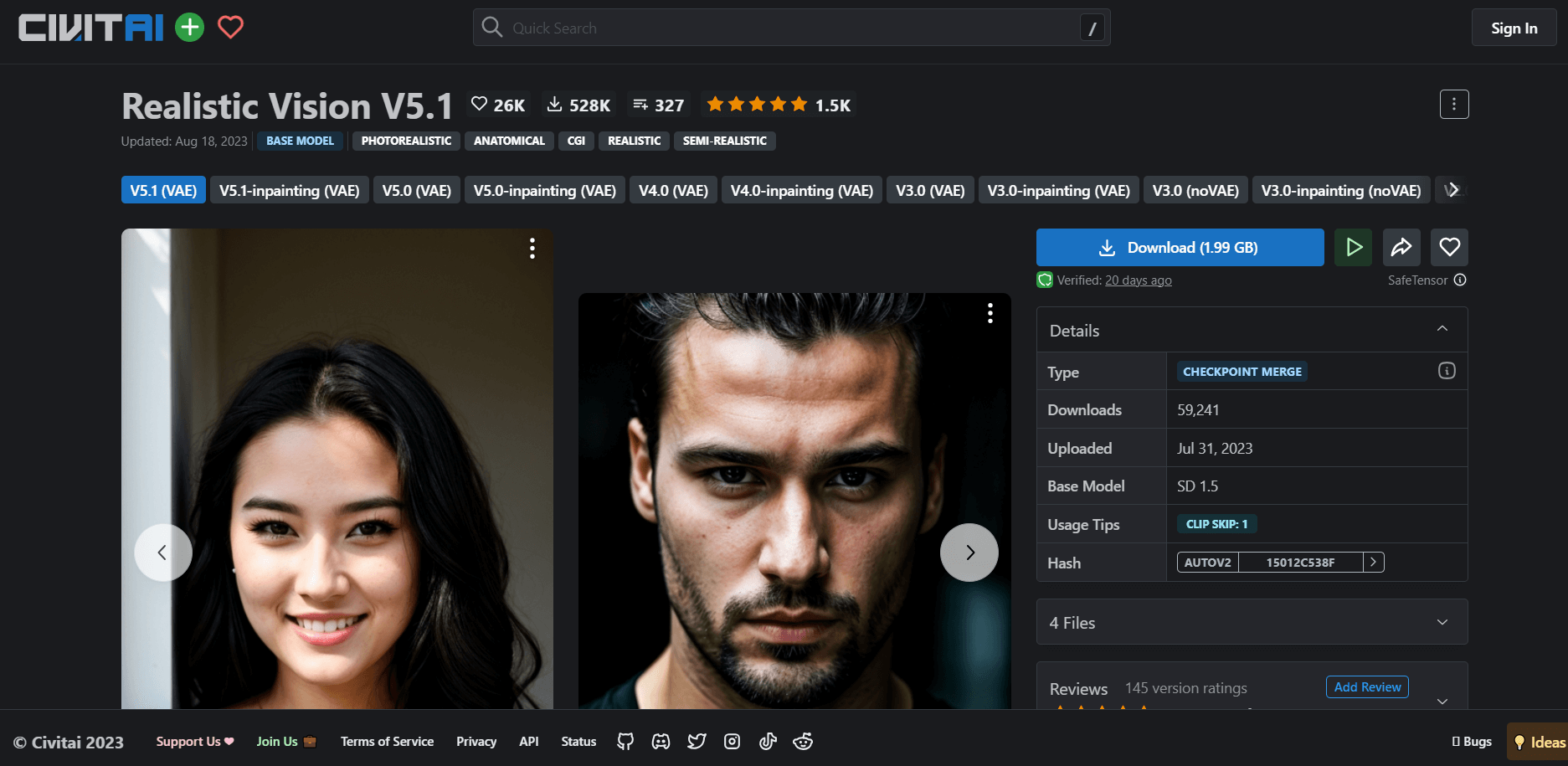 【初心者向け】画像生成モデルDLサイト『civitai』とは？使い方を徹底解説 | romptn Magazine