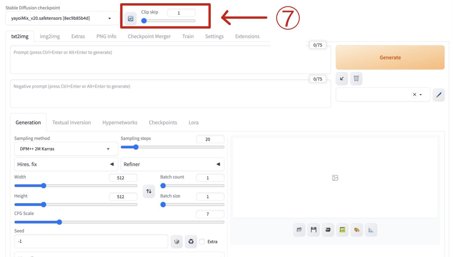 Stable Diffusionの『clip skip』とは？設定・変更方法や効果について解説 | romptn Magazine