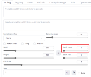 Stable DiffusionのBatch Size(バッチサイズ)とは？Batch Countとの違いも解説 | romptn Magazine
