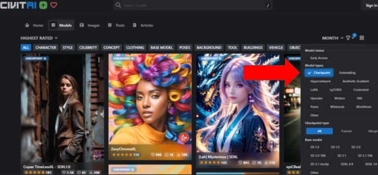 Stable Diffusionのcheckpointとは？インストール方法や使い方も紹介 | romptn Magazine