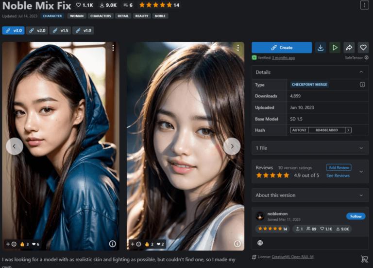 Stable Diffusionのおすすめ実写系モデル一覧！モデルの検索・導入方法も解説 | romptn Magazine