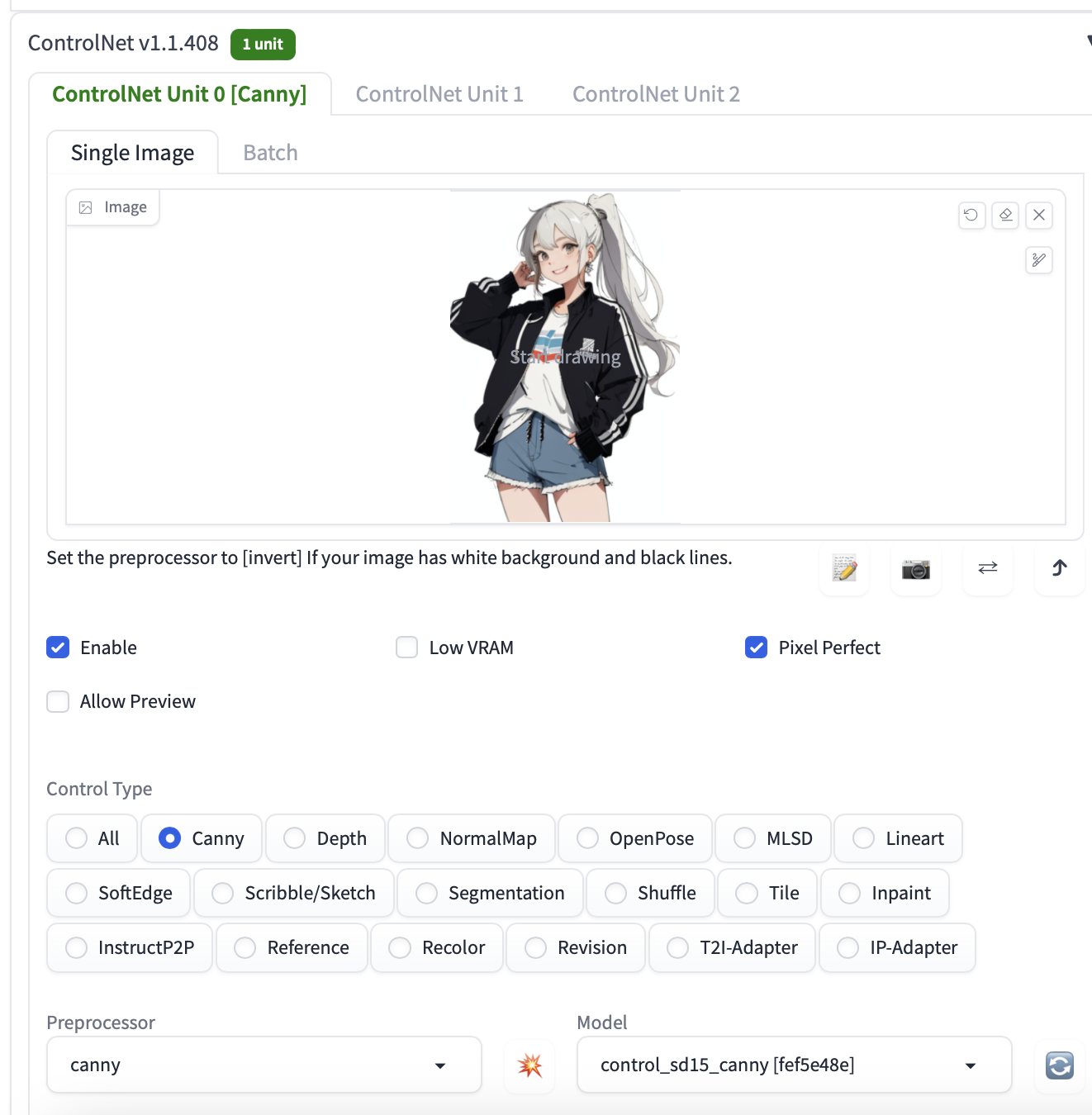 Stable DiffusionのControlNetで線画に色塗りをする方法を紹介！ | romptn Magazine