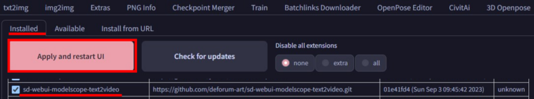 Stable Diffusionの『modelscope text2video Extension』の使い方！テキストから動画を作ろう ...