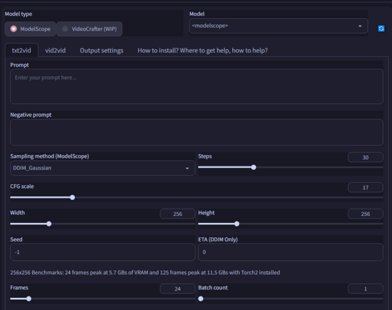 Stable Diffusionの『modelscope text2video Extension』の使い方！テキストから動画を作ろう ...