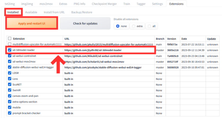 Stable Diffusionで3Dモデルを元にした画像を生成する『3D Model&Pose Loader』の使い方 | romptn Magazine