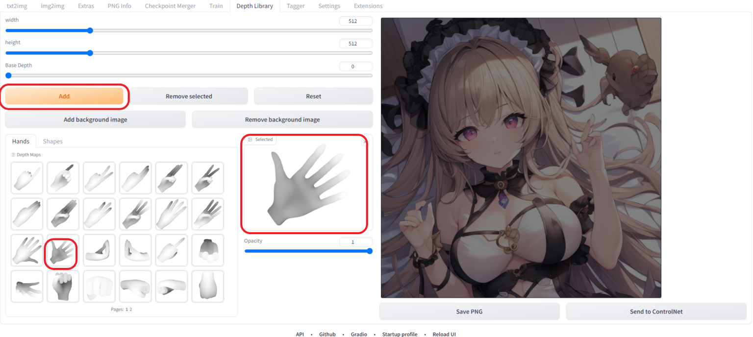 Stable Diffusionの拡張機能『Depth map library and poser』の使い方！手や足を綺麗に生成しよう！ | romptn Magazine