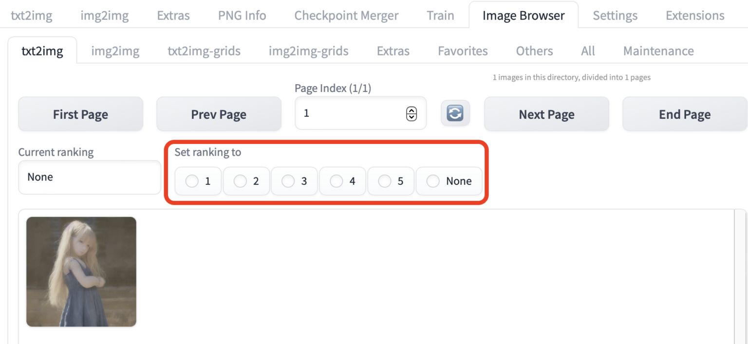 Stable Diffusionの拡張機能『Image Browser』の使い方！画像管理を簡単にしよう！ | romptn Magazine