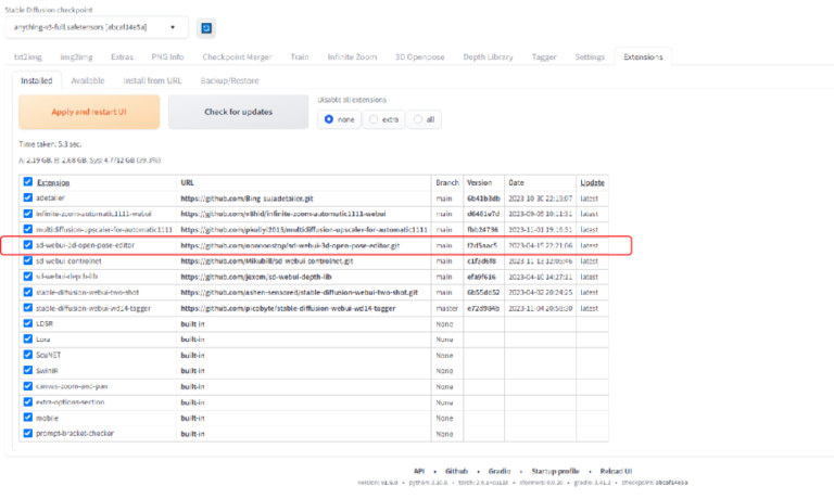 Stable Diffusionの拡張機能『3D Openpose Editor』の使い方！ | romptn Magazine