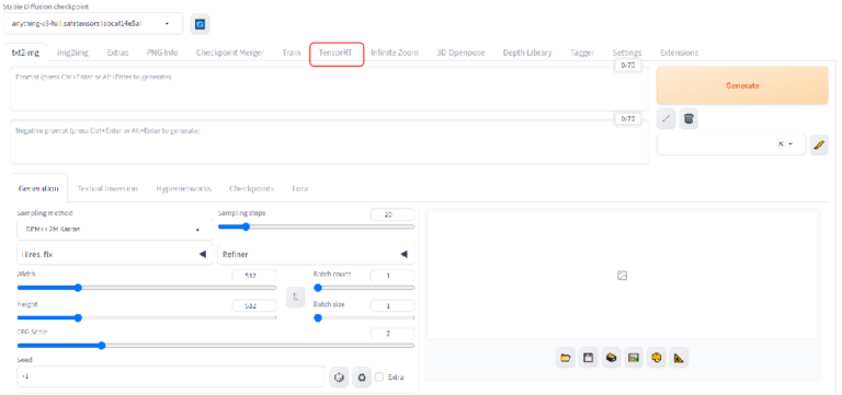 Stable DiffusionをNVIDIAのツール『TensorRT』を使って高速化しよう！ | romptn Magazine