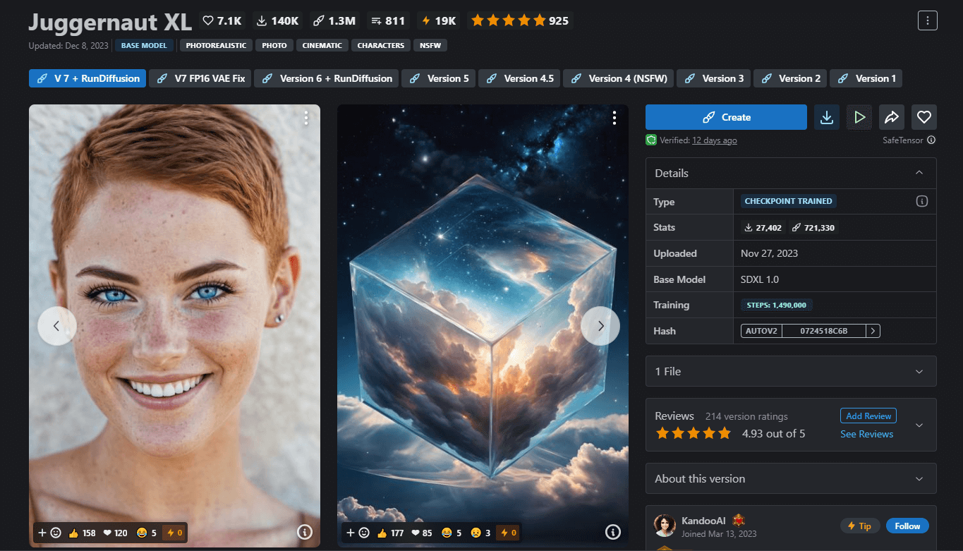 Stable Diffusion SDXLのおすすめモデル20選！モデルの特徴や商用利用の可否についても解説！ | romptn Magazine