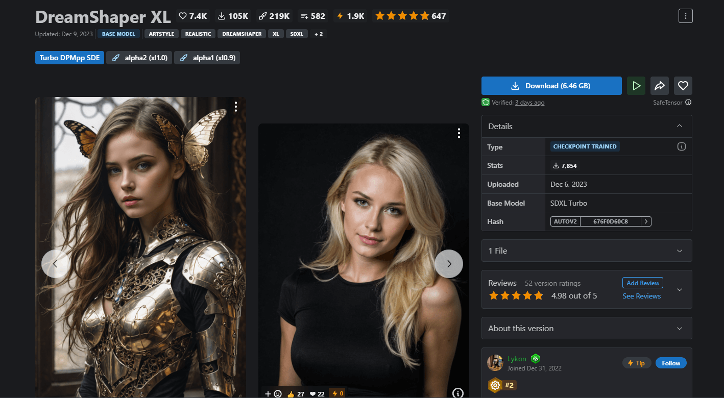 Stable Diffusion SDXLのおすすめモデル20選！モデルの特徴や商用利用の可否についても解説！ | romptn Magazine