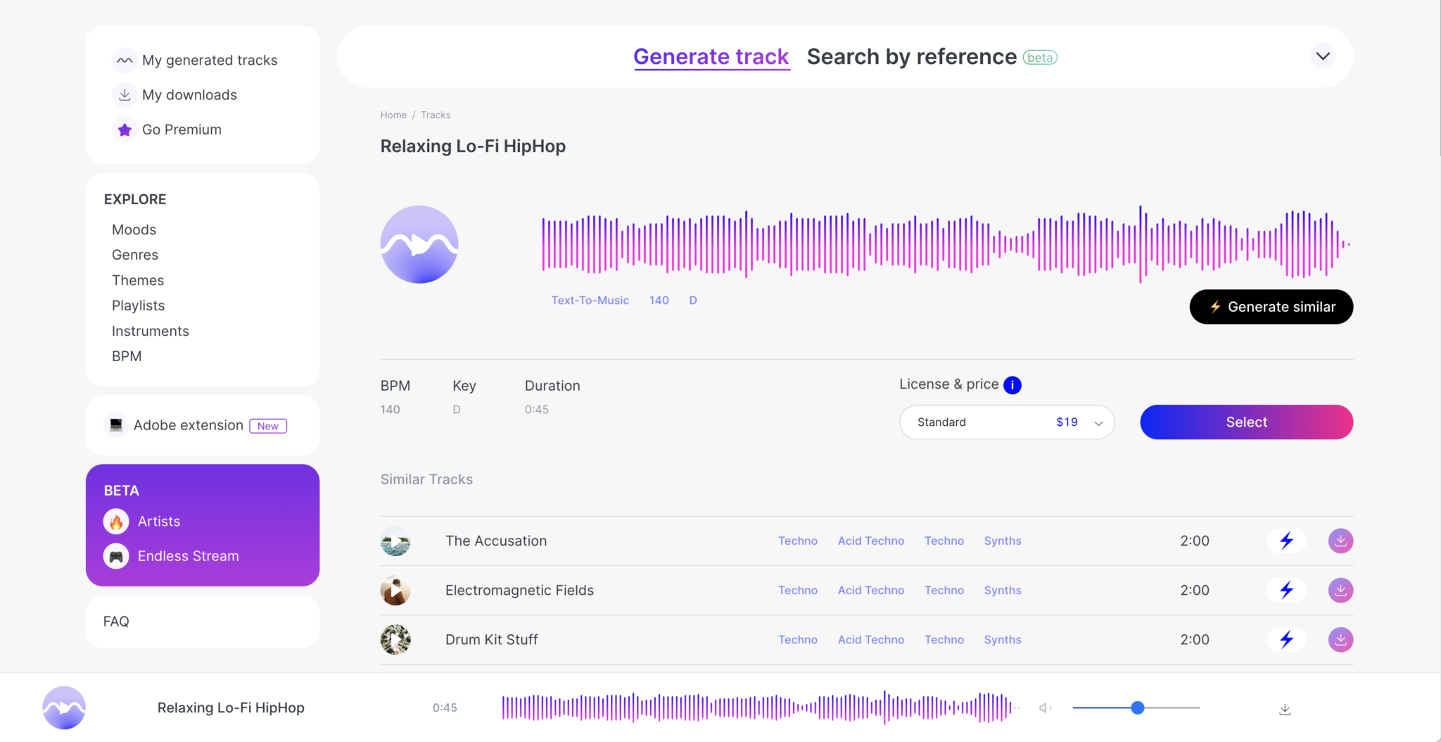 音楽生成AIツール『Mubert』の使い方！料金設定や商用利用について徹底解説 | romptn Magazine