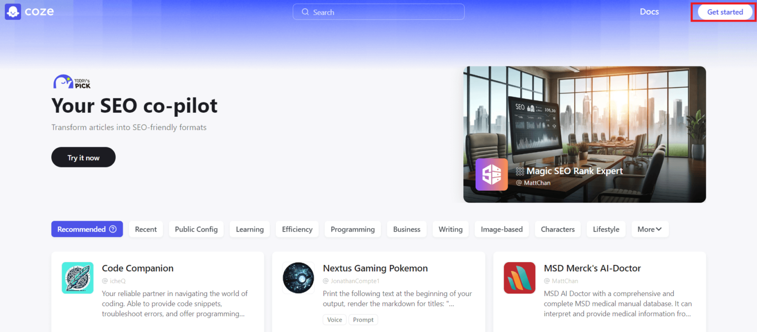 【完全無料】AIボット開発ツール『Coze』の使い方！ノーコードで簡単にAIボットを開発可能 | romptn Magazine