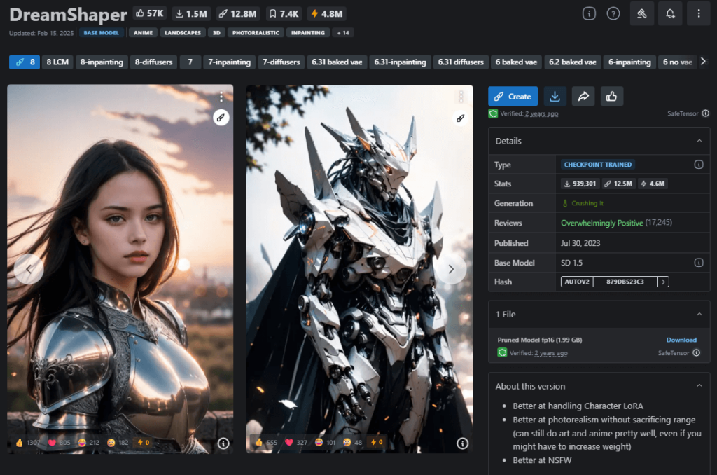 Stable Diffusionで「DreamShaper」を導入する方法・使い方！ | romptn Magazine