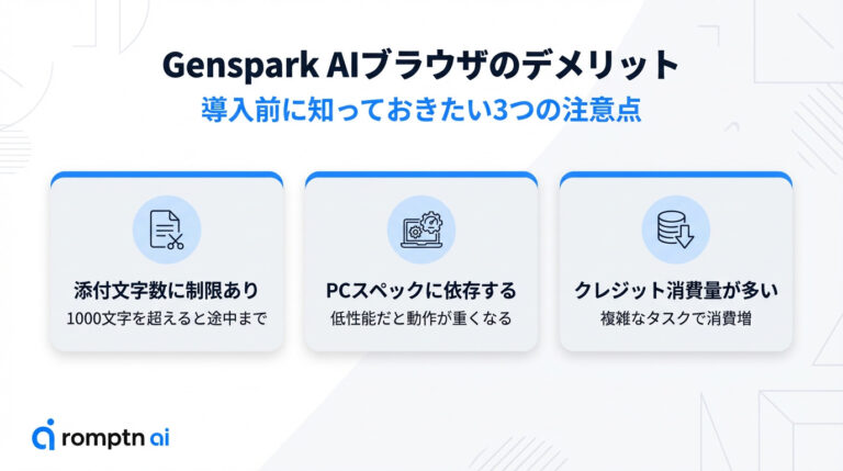 Genspark AIブラウザとは？機能・料金体系から使い方を解説【Mac・Windows】 | romptn Magazine